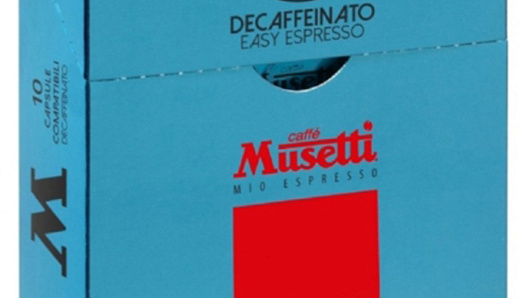 Купить Кофе в капсулах Musetti Decaffeinated упаковка 10 капсул по 5 г ...